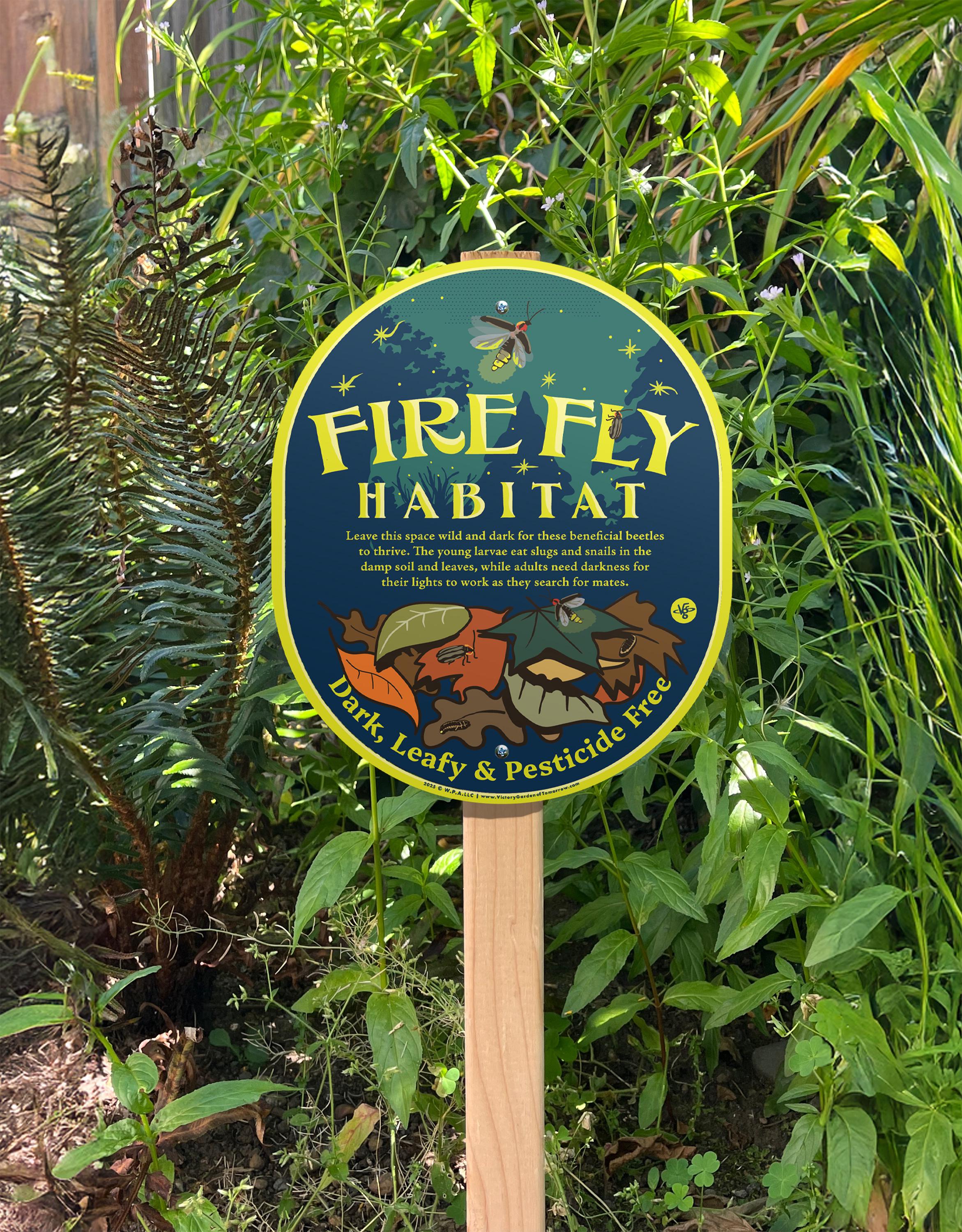 Firefly Habitat - Dark Leafy and Pesticide Free for Lightening Bugs - Etsy