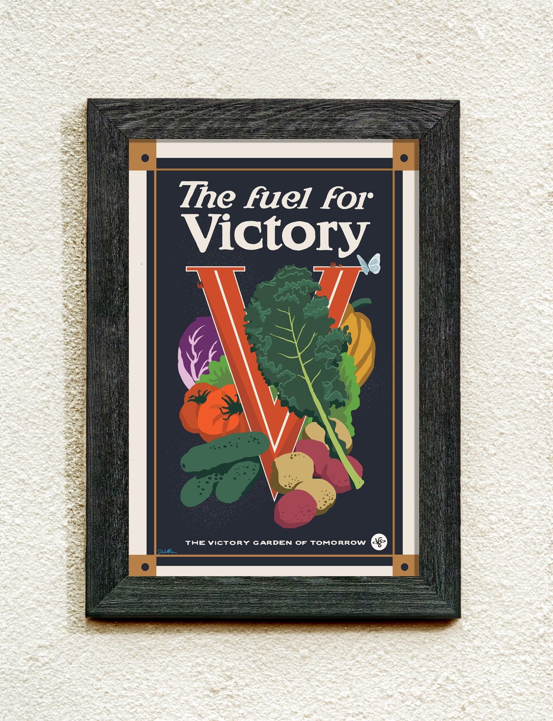 The Fuel for Victory — Poster Print - Etsy