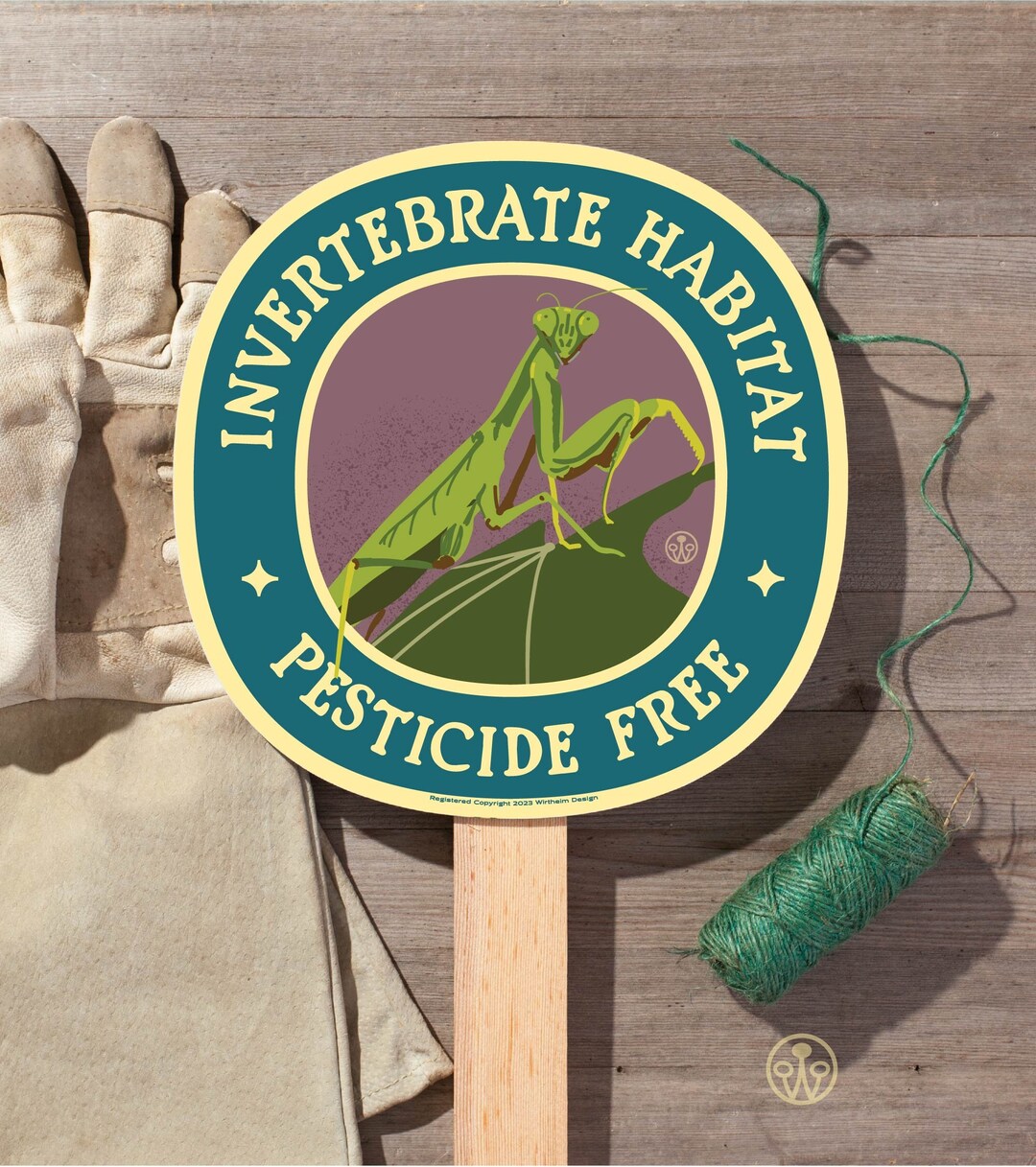 Invertebrate Habitat Pesticide Free Garden Sign - Etsy