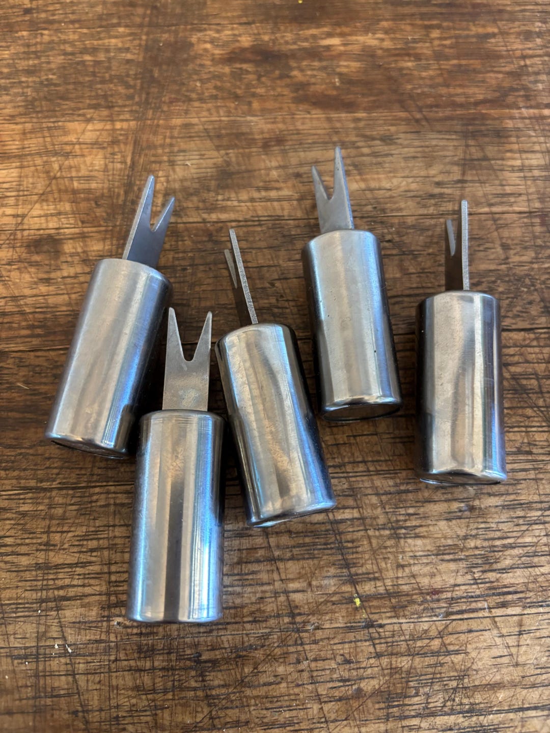 Vintage Metal Corn on the Cob Holders - 5 Pieces - Etsy