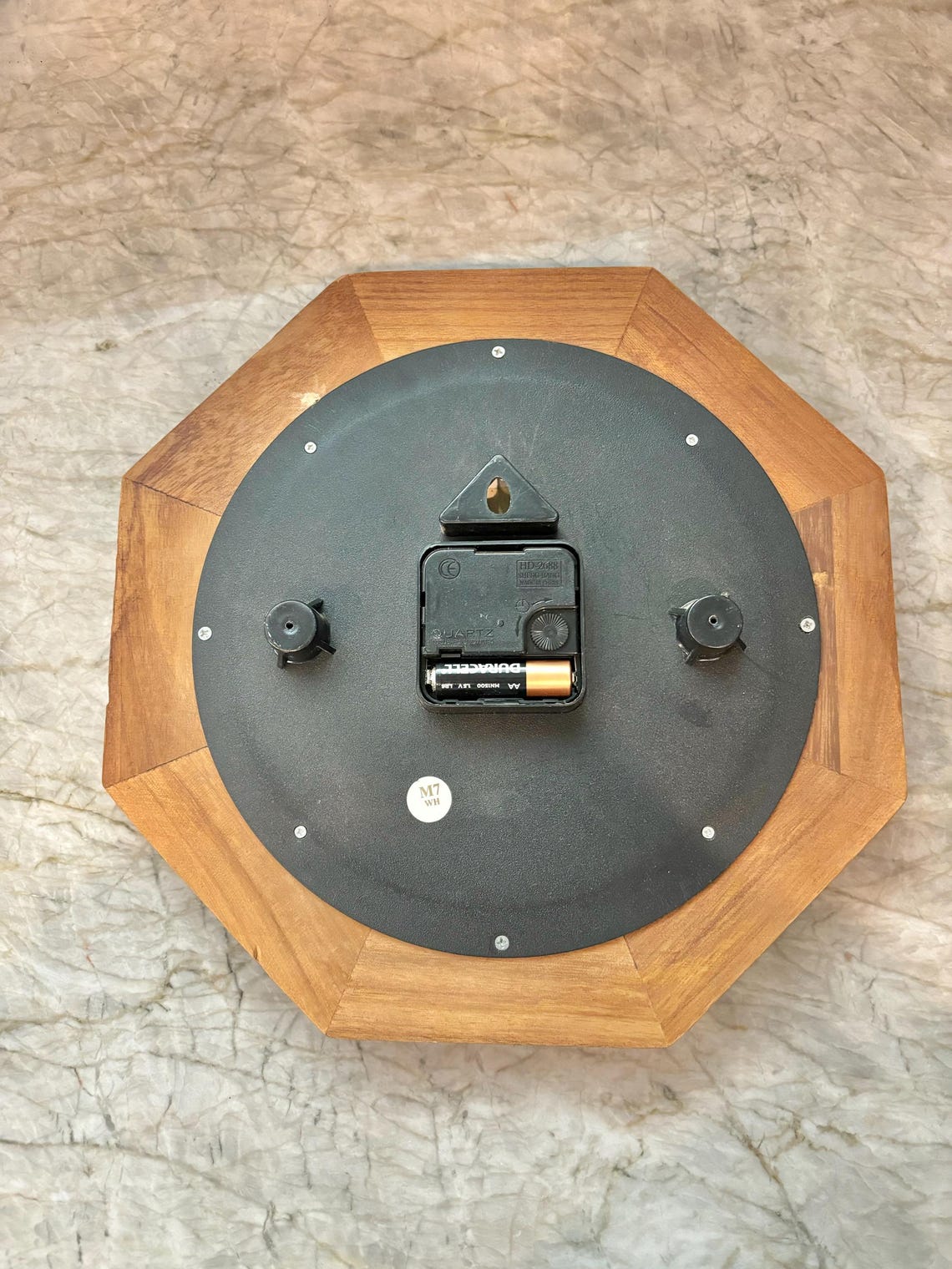 Daniel Dakota Octagon Wood Clock - Etsy
