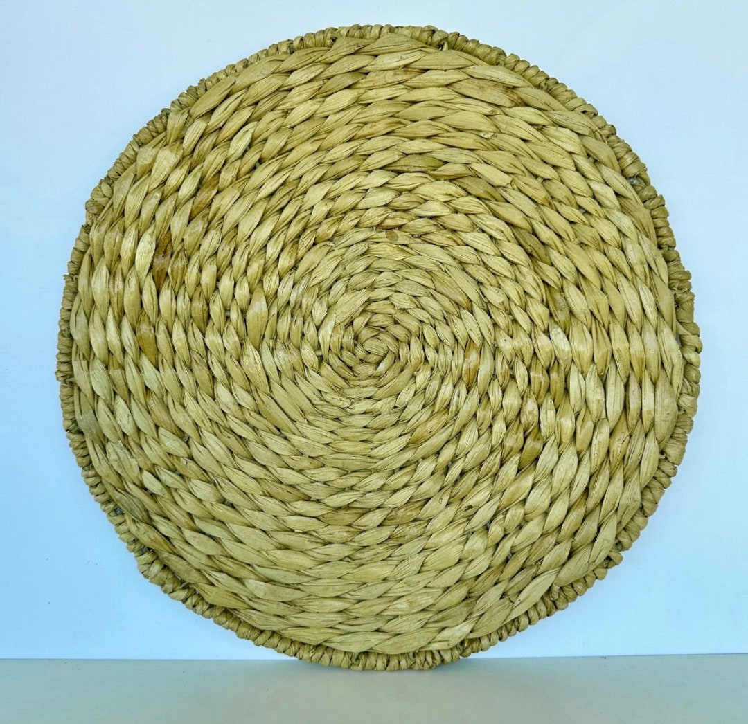 Round Basket Weave Wall Hanging - Etsy