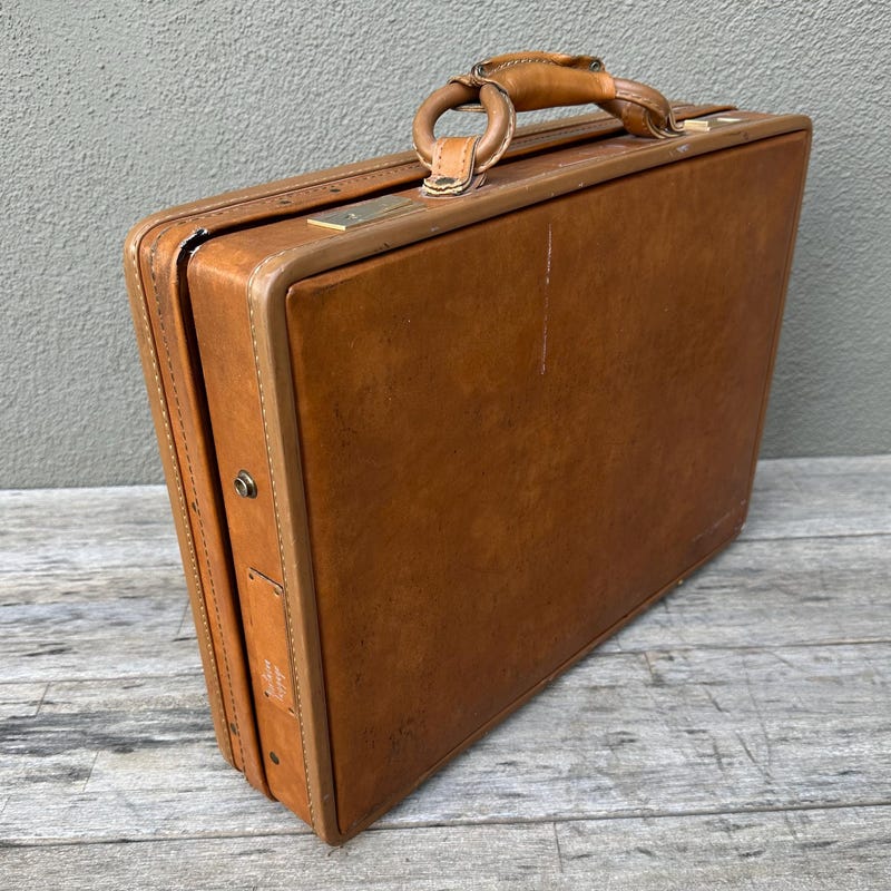 Vintage Briefcase - Etsy