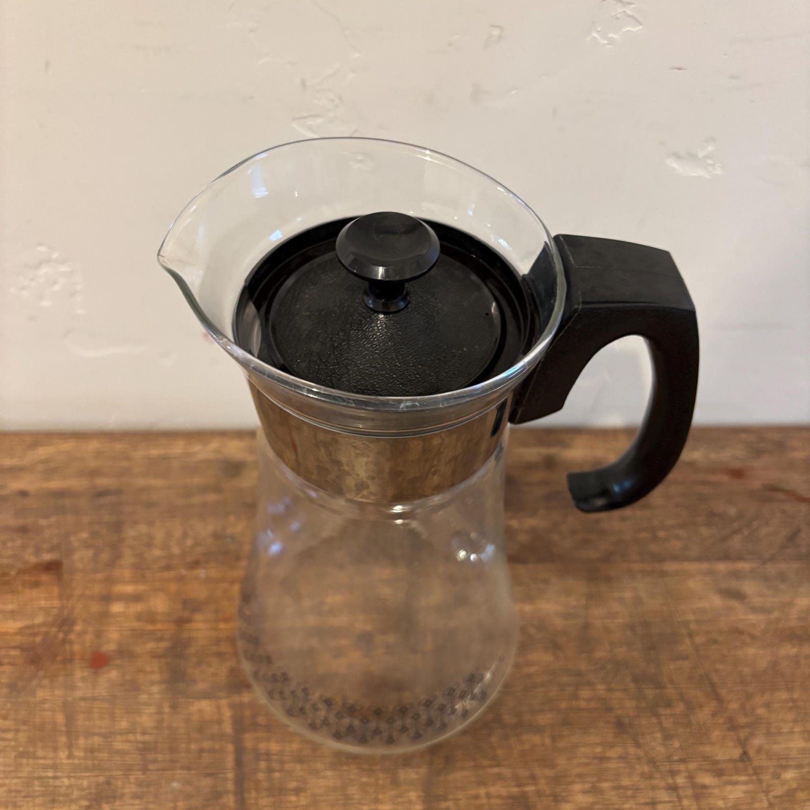 Vintage MCM Pyrex Black Bee Coffee Carafe - Heat Proof - Etsy