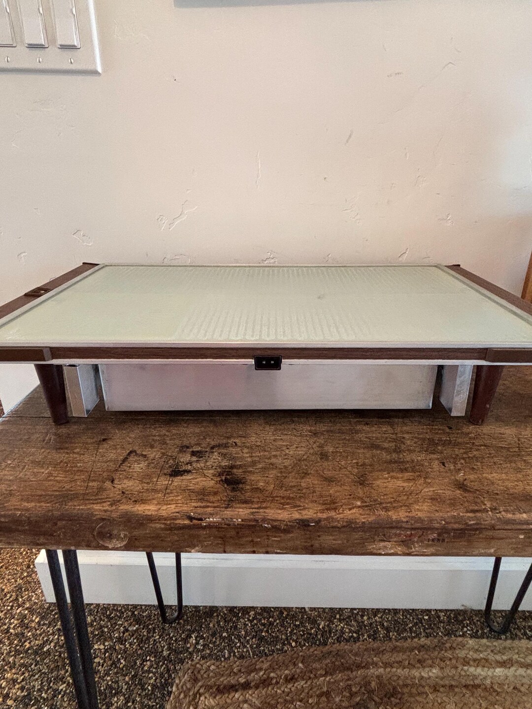 Vintage Salton Hot Plate 24” Warmer Tray With Drawer **message for ...