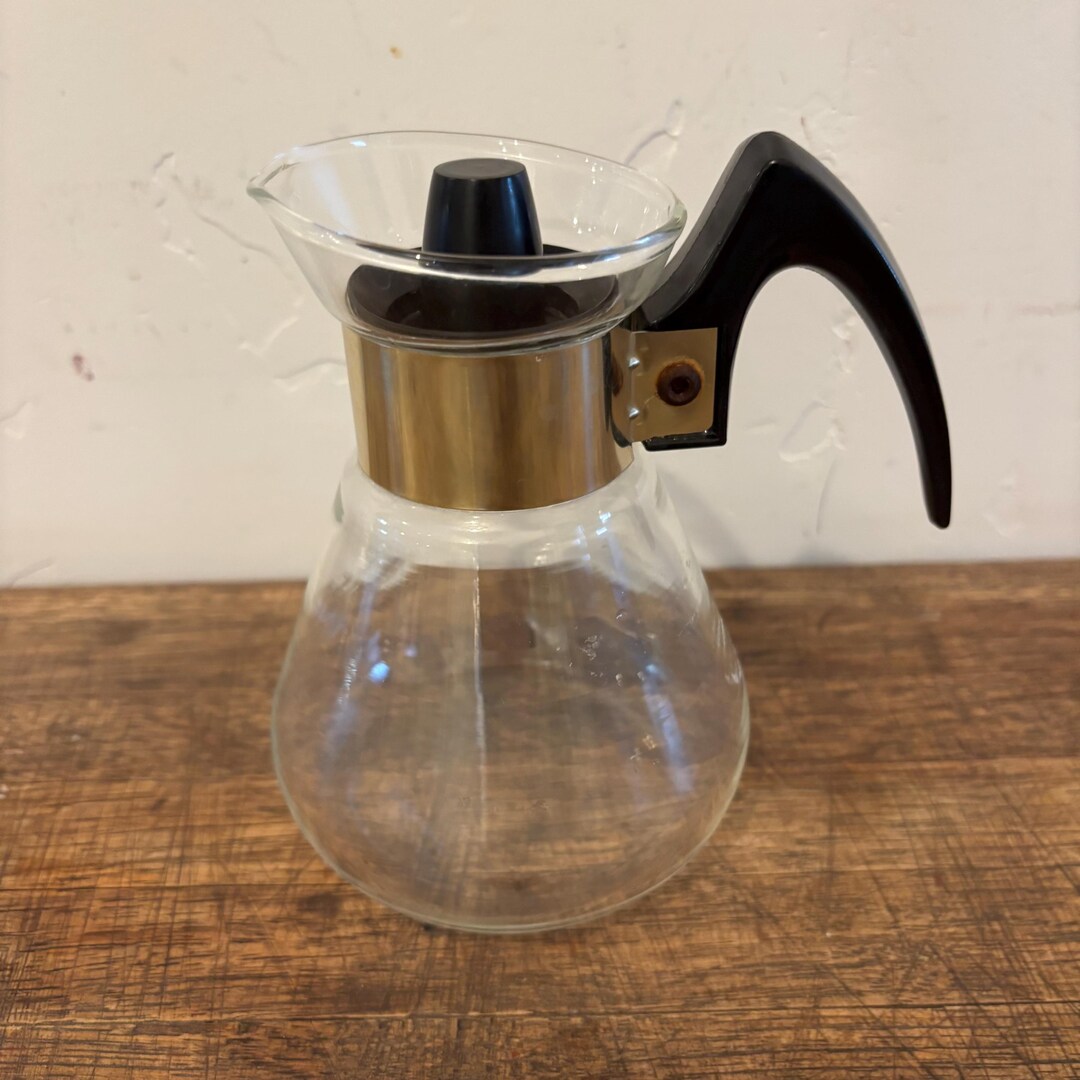 Vintage Corningware Atomic Gold Coffee Pot - Heat Proof - Etsy