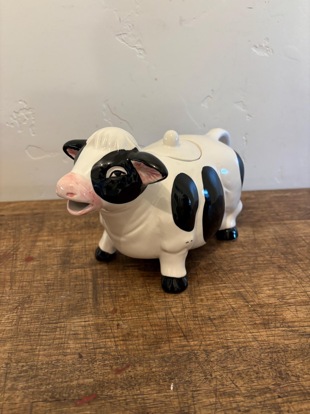 RH Macy Ceramic Cow Creamer - Etsy