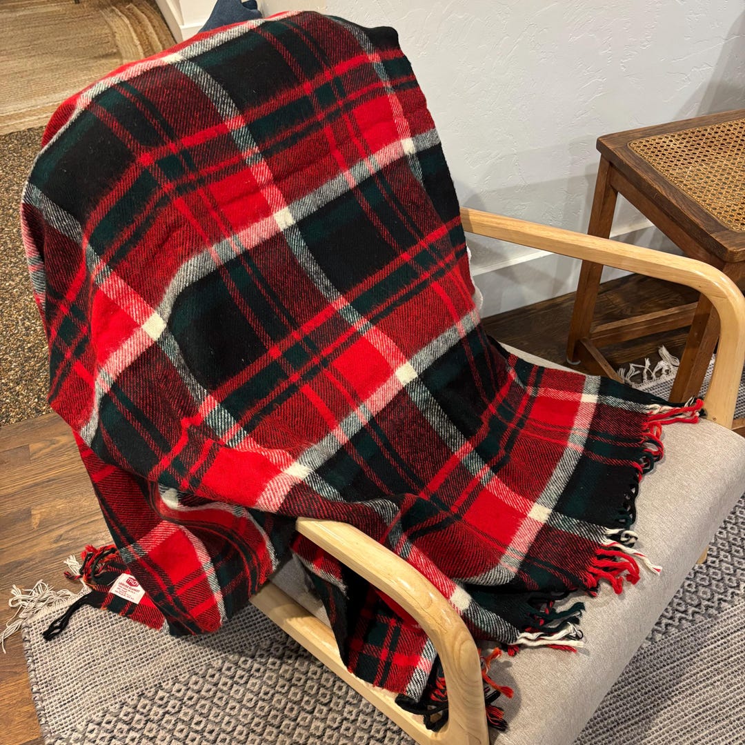 Vintage Troy Leisure Blanket Throw - Etsy