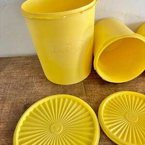 Vintage Tupperware Canister Set - Etsy
