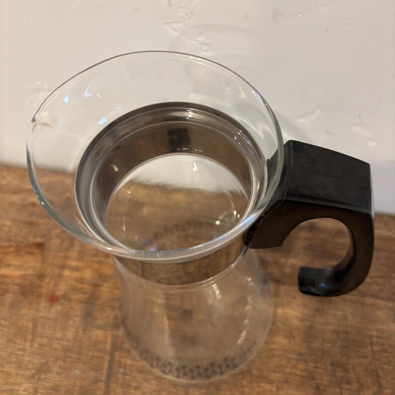 Vintage MCM Pyrex Black Bee Coffee Carafe - Heat Proof - Etsy