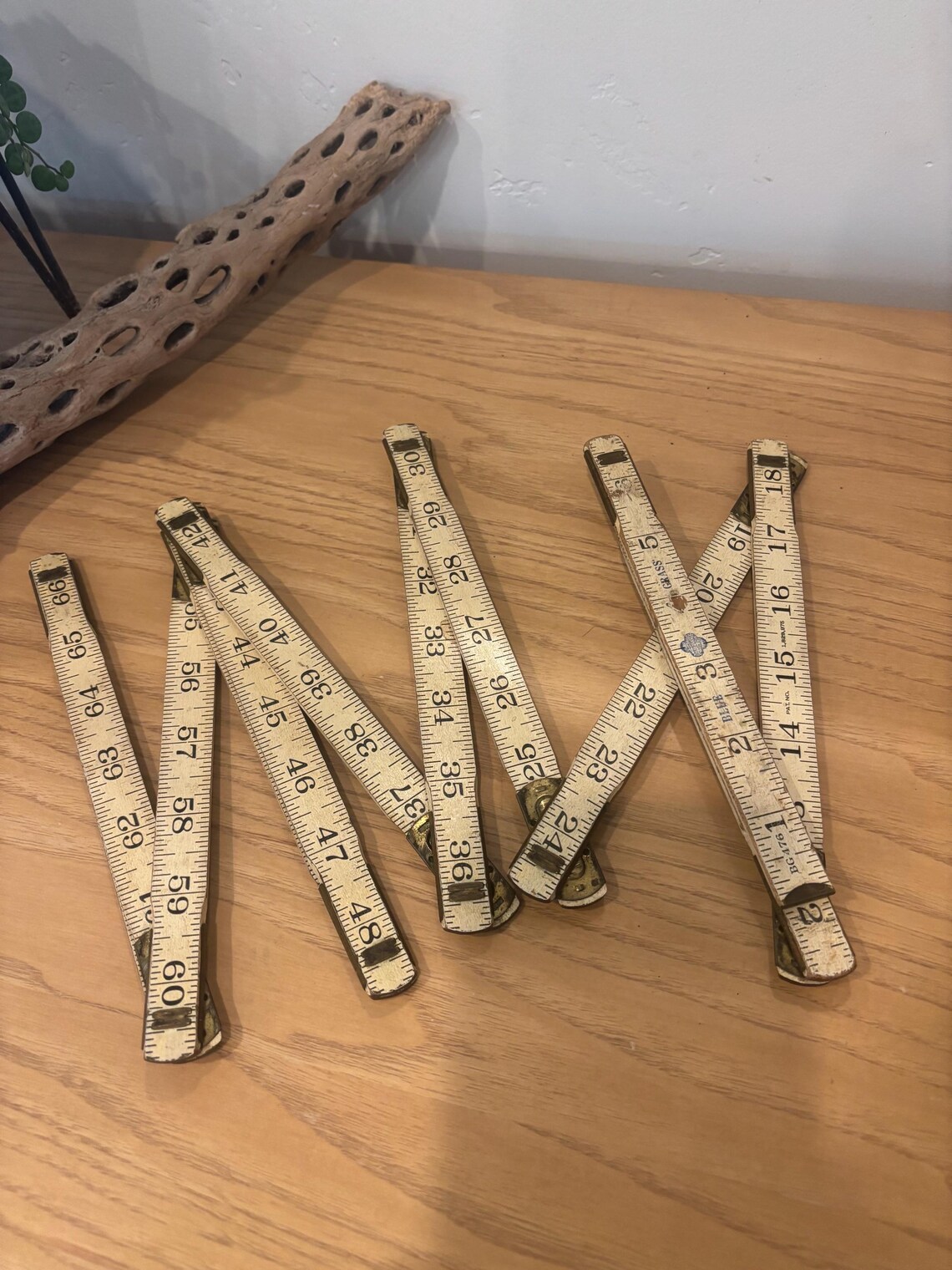 Vintage Zig Zag Folding Hinged Ruler - Etsy