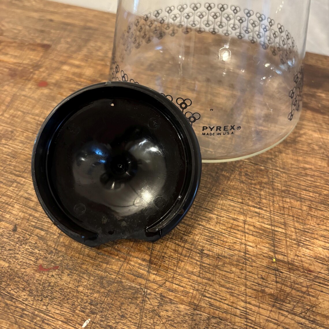 Vintage MCM Pyrex Black Bee Coffee Carafe - Heat Proof - Etsy