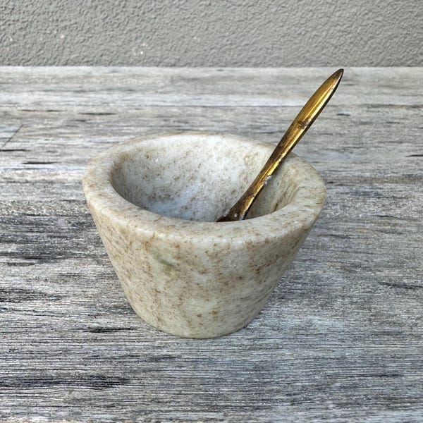 Brass Salt Spoon - Etsy