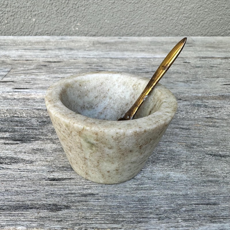 Brass Salt Spoon - Etsy
