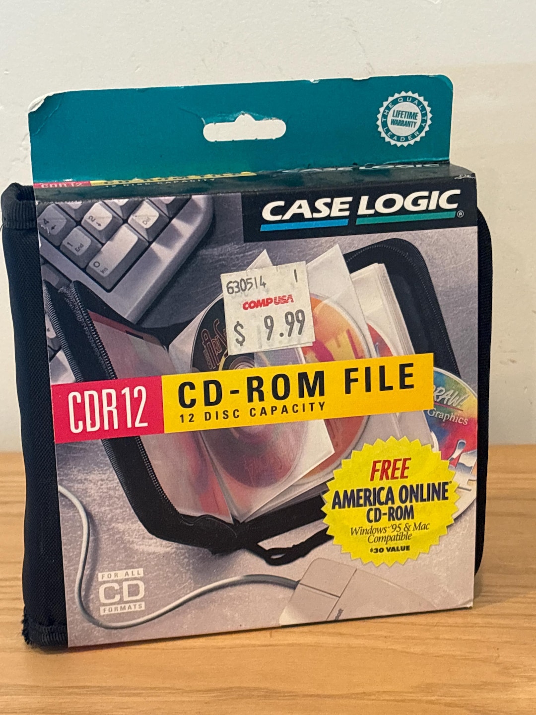 Case Logic CD Wallet - 12 Disc Sleeves - Etsy