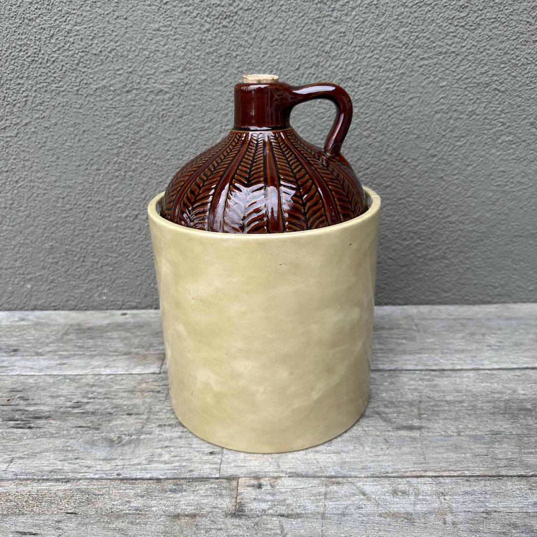 Vintage Kraftware Whiskey Jug Ice Bucket - Etsy
