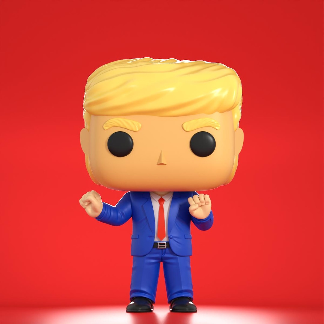 Donald Trump Custom Funko Pop Make America Great Again - Etsy