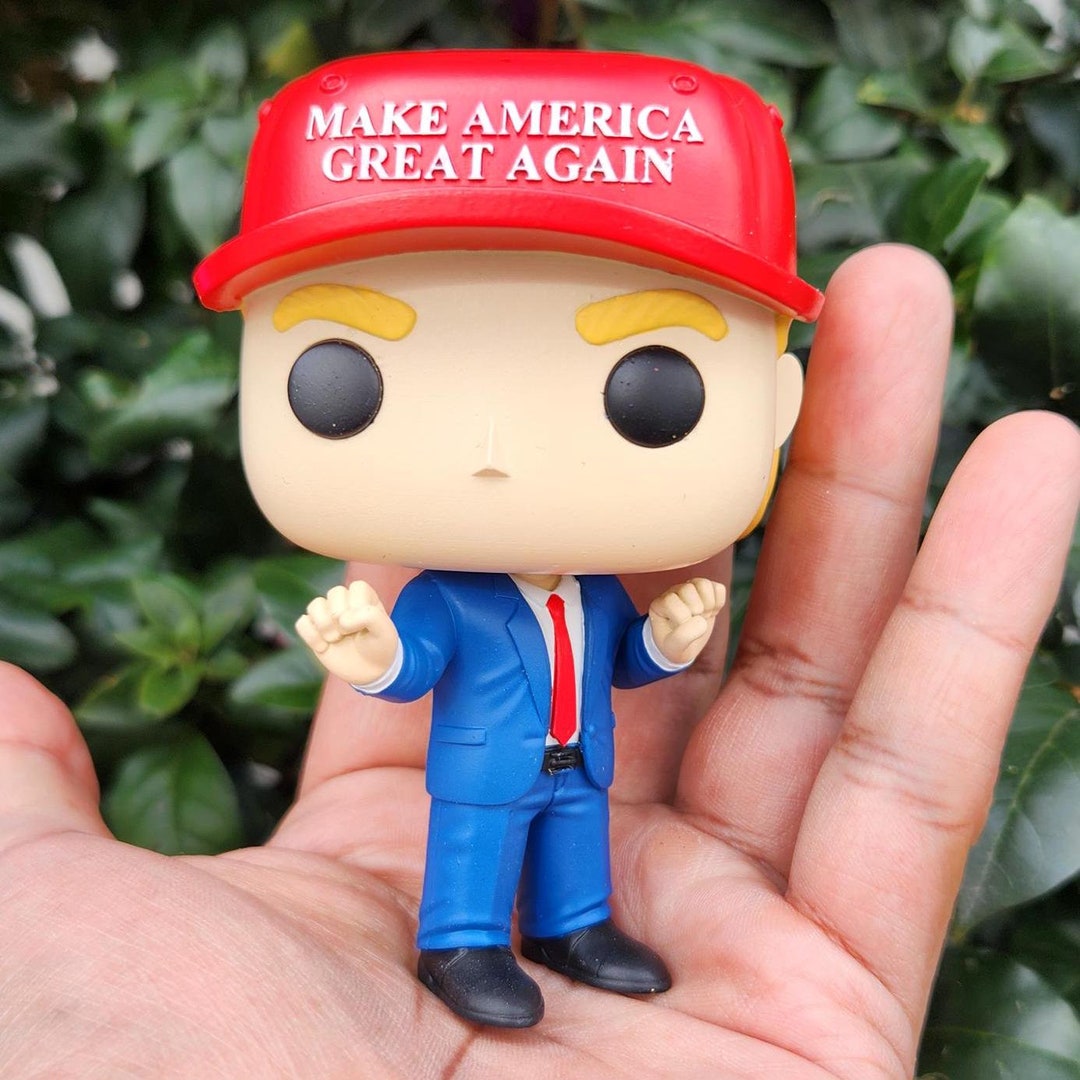 Donald Trump Custom Funko Pop BOX INCLUDED - Etsy