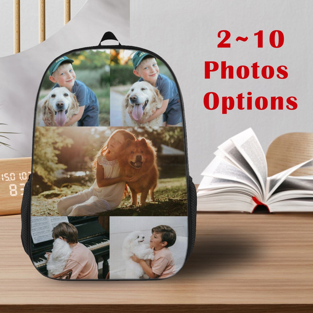 Personalized School Backpack With Photo, Best Back to School Gifts ...