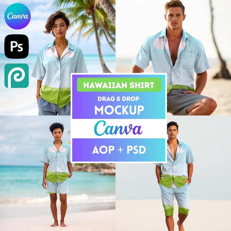 Psd Hawaiian - Etsy