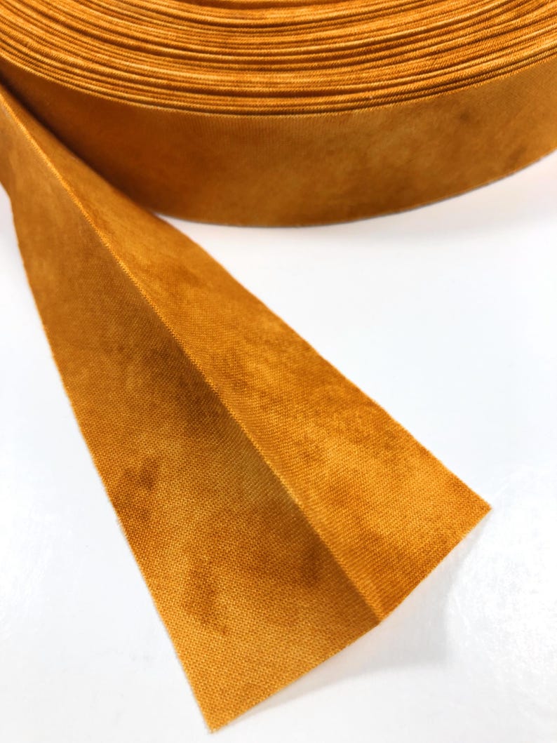 Quilt Binding Bias Mottled Rust 1.25 Wide 100% Cotton Single Center ...