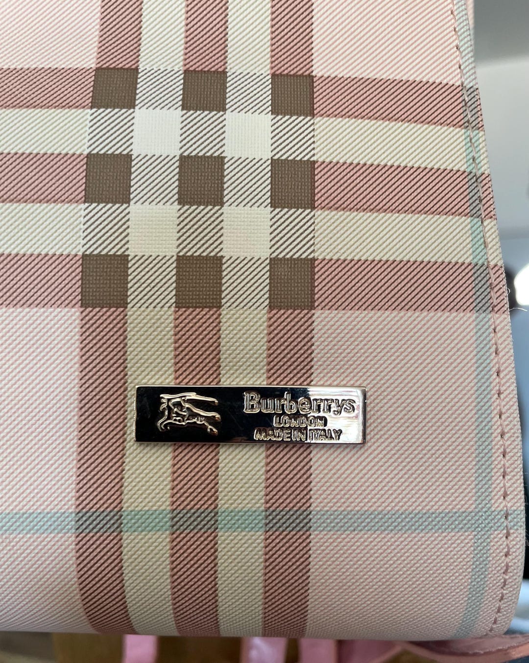 Burberry Pink Backpack Purse - Etsy