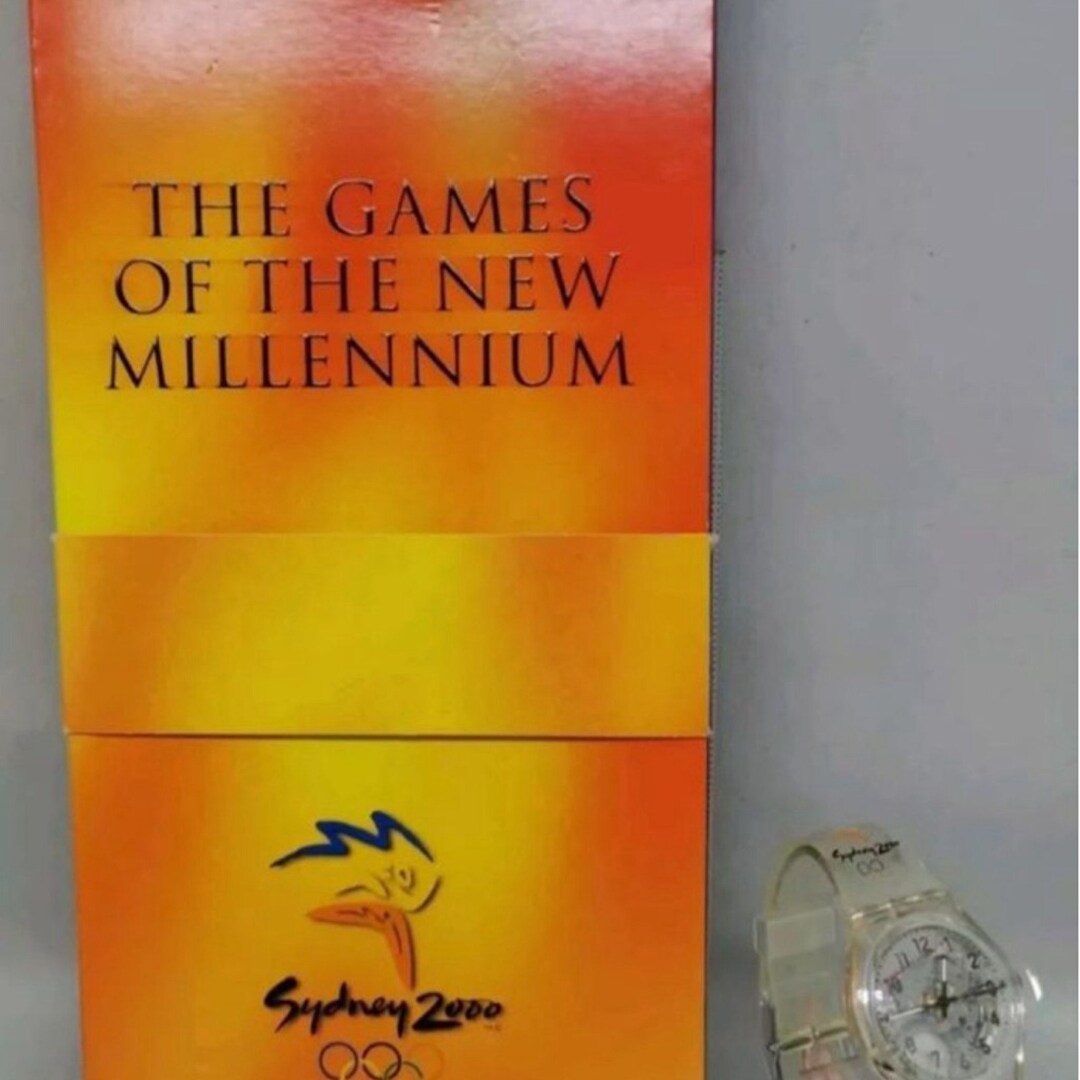 Vtg 2000 Swatch Sydney Olympics Special GK295 Glorious Runner Wrist ...