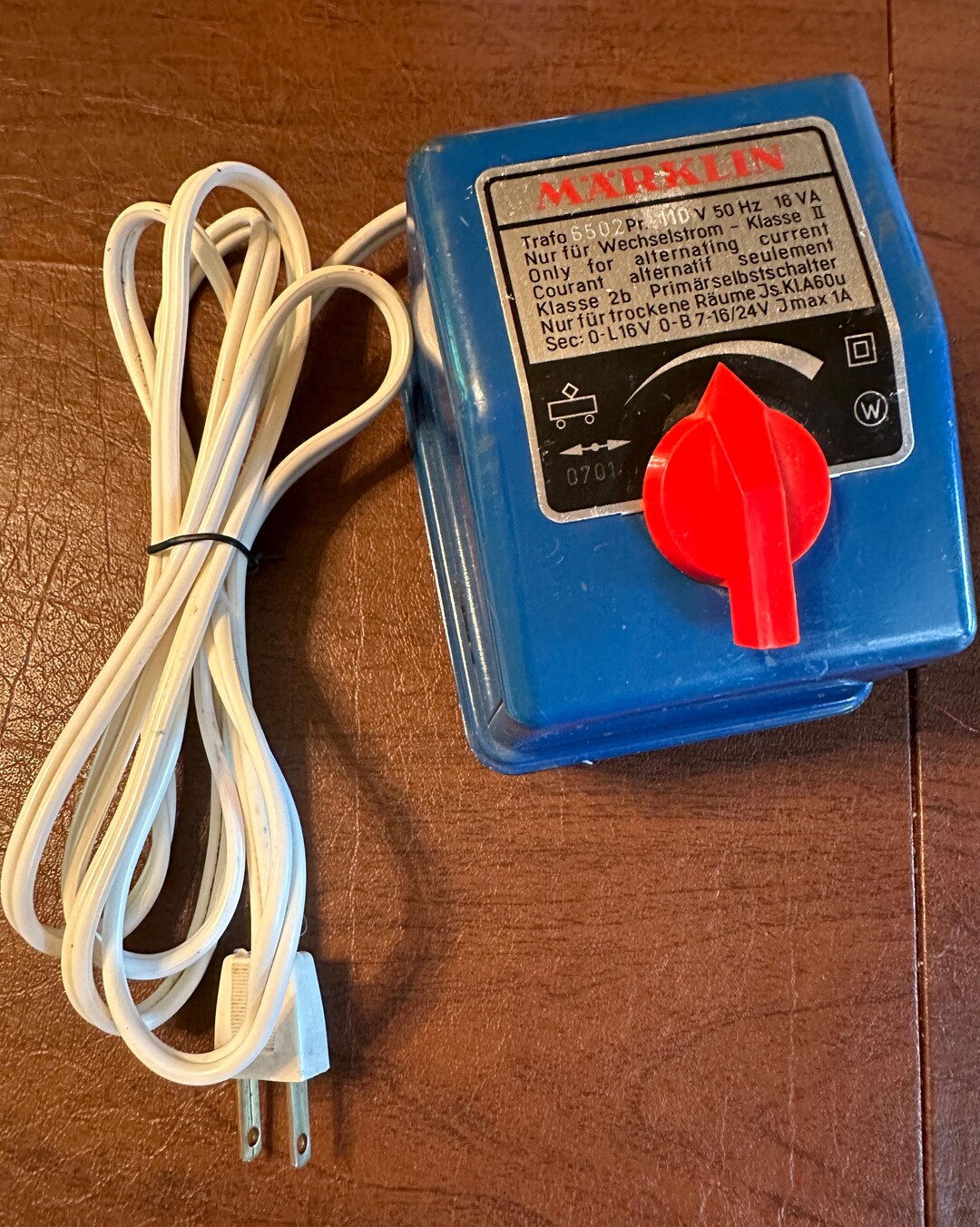 Vintage Marklin Transformer Model 6502 110 Volt Made in Germany - Etsy