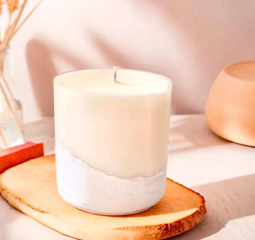 Candle Aromatic Scented Home Decor Concrete Vanilla Lavender Mango ...