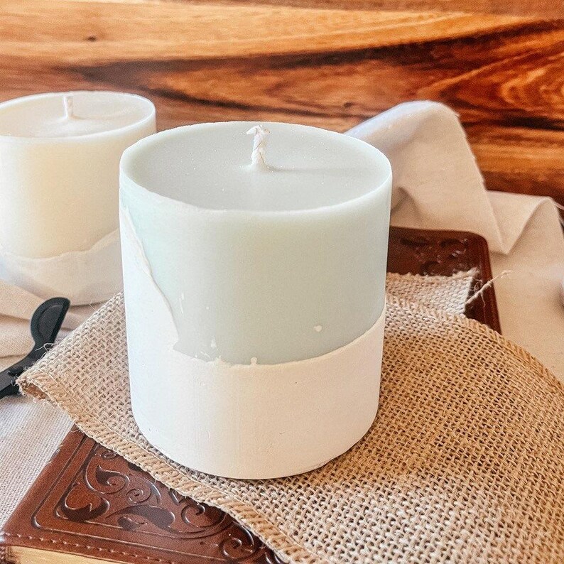 Candle Aromatic Scented Home Decor Concrete Vanilla Lavender Mango ...