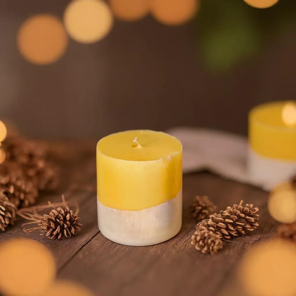 Candle Aromatic Scented Home Decor Concrete Vanilla Lavender Mango ...