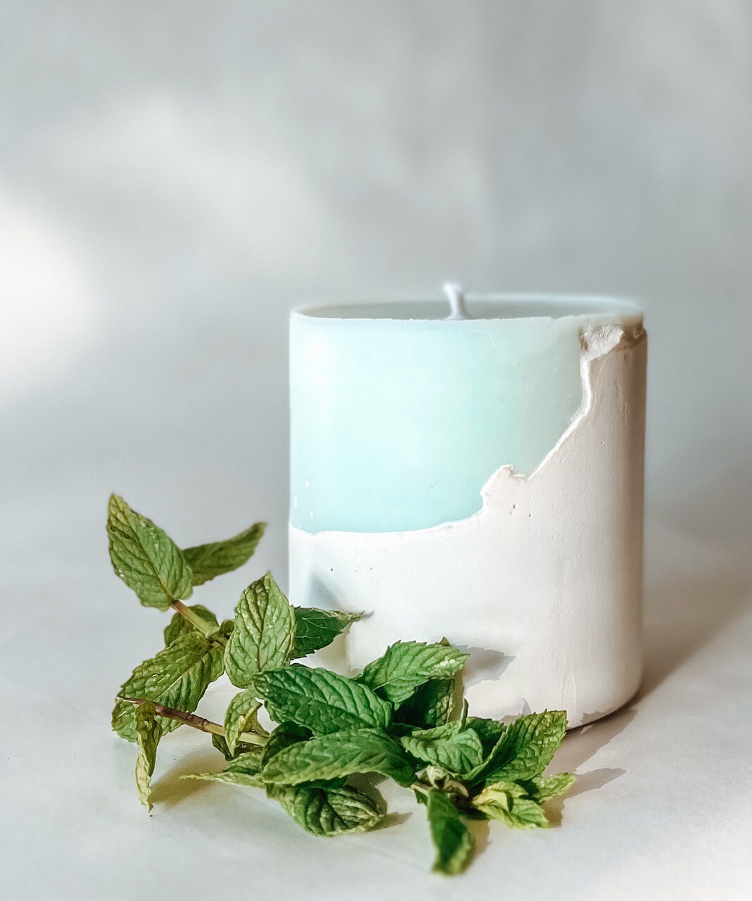 Candle Aromatic Scented Home Decor Concrete Vanilla Lavender Mango ...