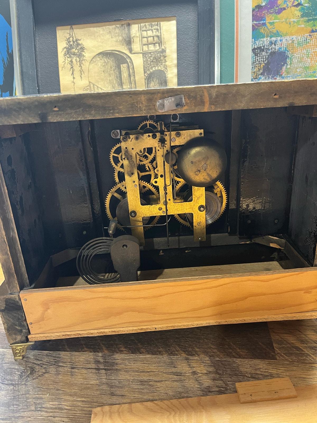 Vintage Sessions Clock Co Mantle Clock Need Restoration NOT Running - Etsy