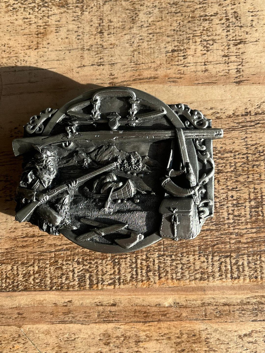 1984 Fur Trappers Commemorative Belt Buckle Made in USA - Etsy