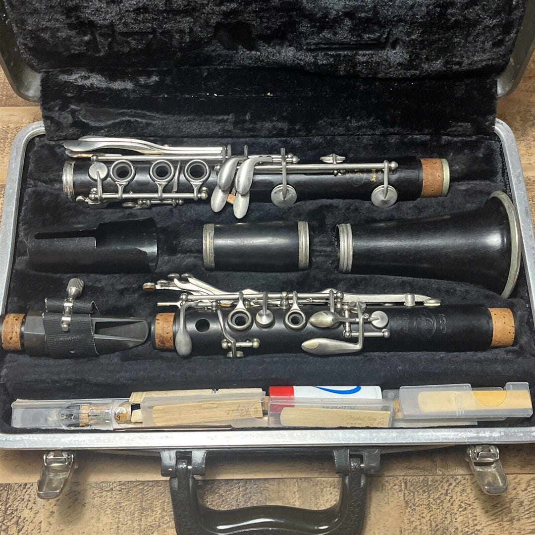 Vintage Selmer Signet 100 Clarinet With Case and Reeds - Etsy