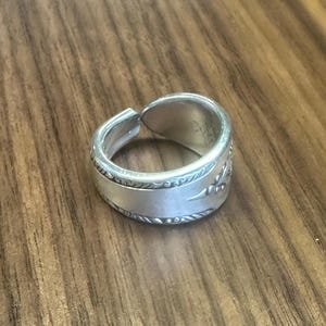 Flower Spoon Ring Vintage Floral Silverware Jewelry Recycled Jewelry ...