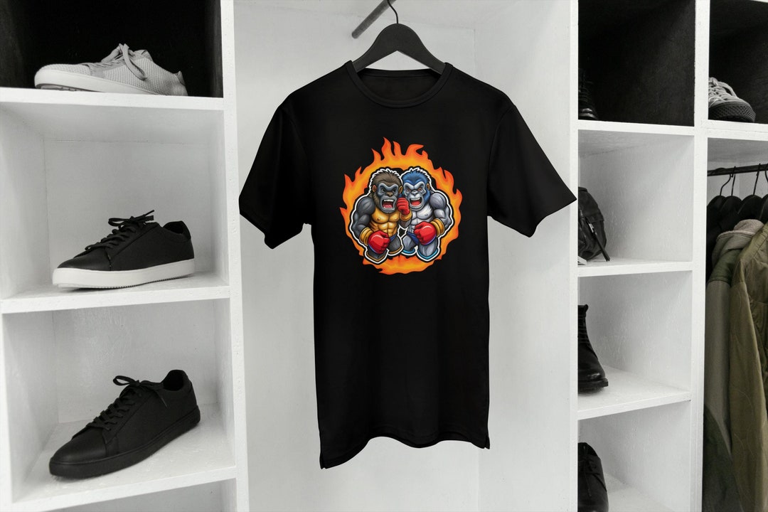 Boxing Ring of Fire, Boxing Tshirt, Graphic Tshirt, Tshirt Gift ...