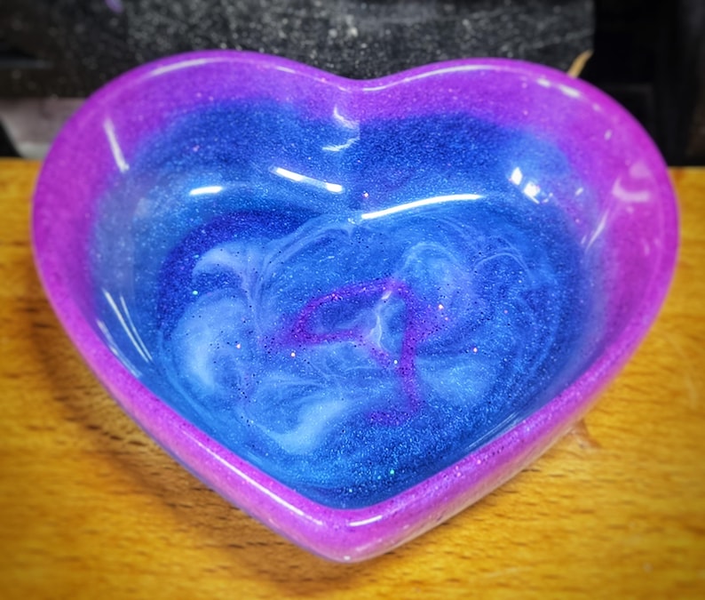 Heart Shaped Trinket Dish - Etsy