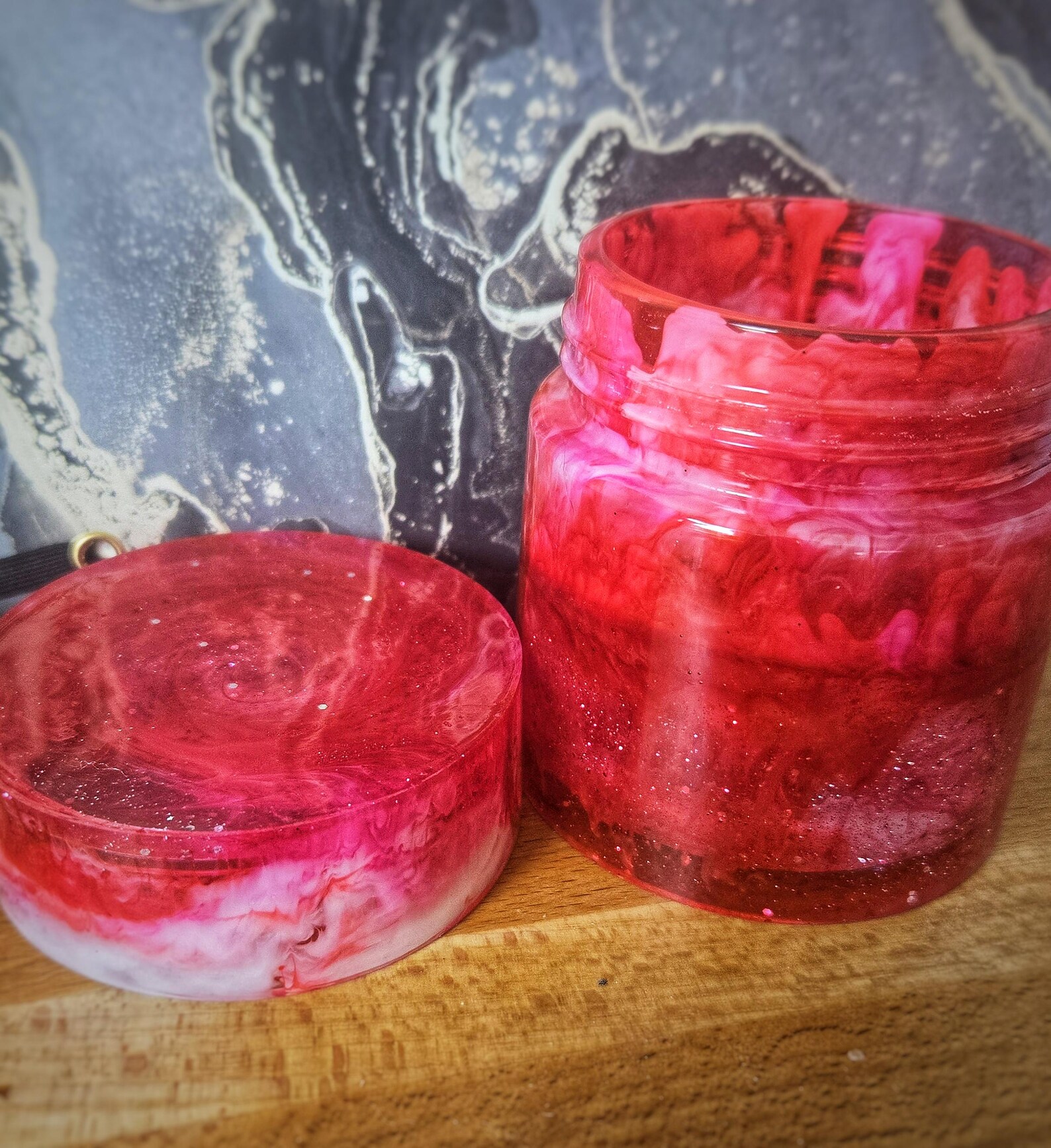 Handmade Resin Stash Jars - Etsy
