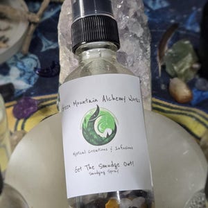 Get the Smudge Out! Smudging Room Spray - Etsy
