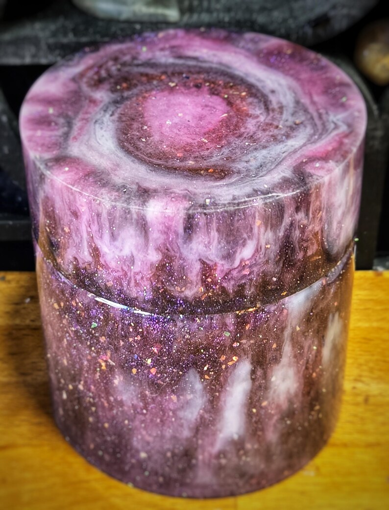 Hand Made Resin Stash Jars - Etsy