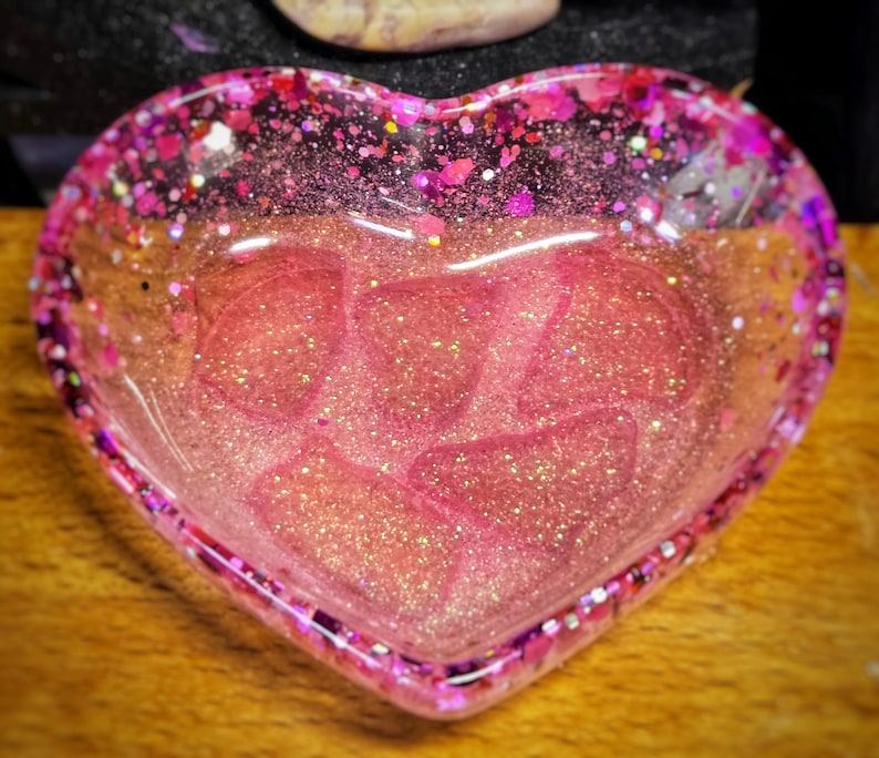 Heart Shaped Trinket Dish - Etsy