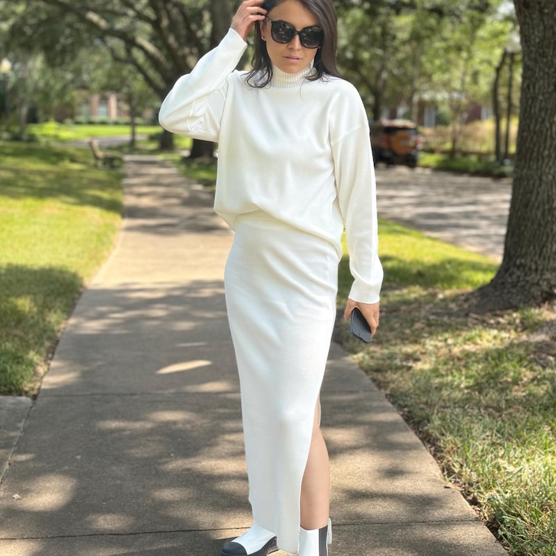 2 Piece Knit Set - Etsy