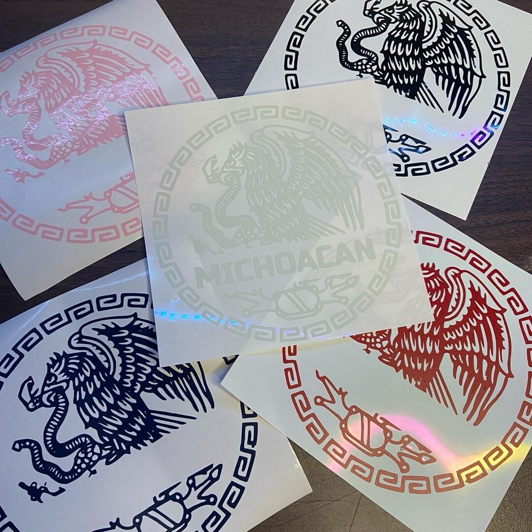 Mexican Engel Car Decal With the Name of Your Mexican State - Etsy