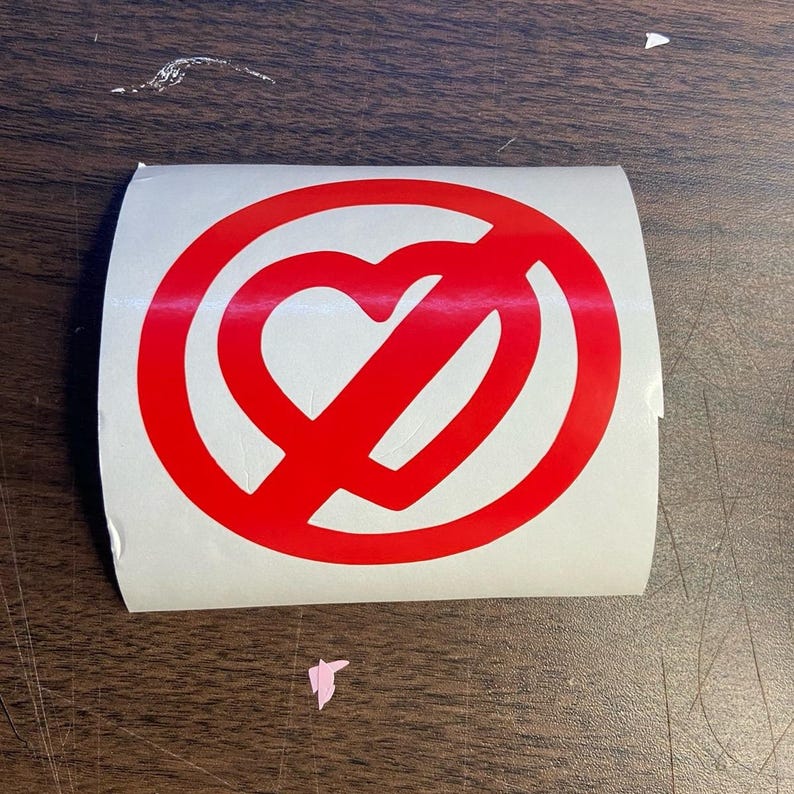 Pero No Te Enamores Tour Car Decal Fuerza Regida - Etsy