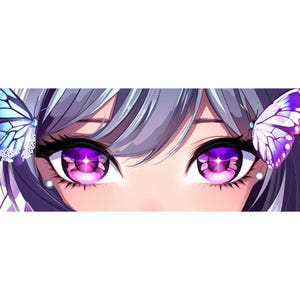 Custom Eyes Banner for Vtuber Model, Anime Commission Eye Banner, Eyes ...