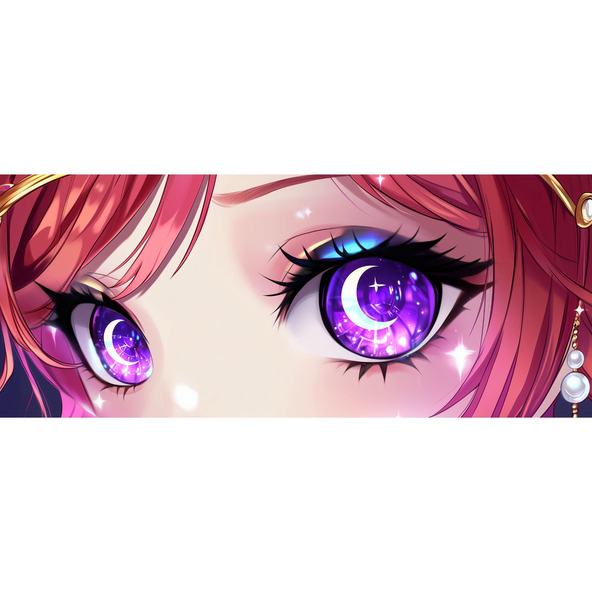 Custom Eyes Banner for Vtuber Model, Anime Commission Eye Banner, Eyes ...