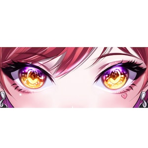 Custom Eyes Banner for Vtuber Model, Anime Commission Eye Banner, Eyes ...