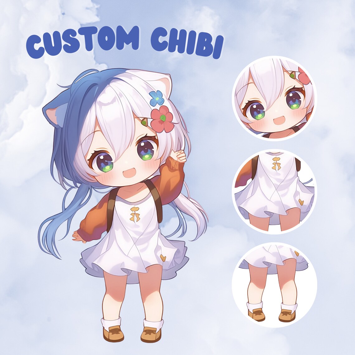 Chibi Character Chibi Custom Fan Art Cute Chibi Commissions Chibi ...