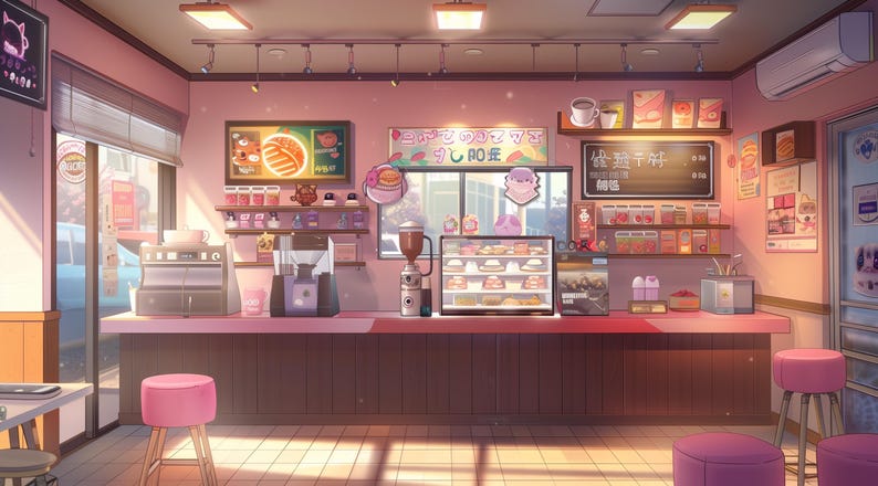 Vtuber Virtual Background Custom for Twitch Streaming: Anime ...